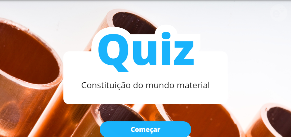 Constituição do mundo material - Escola Virtual
