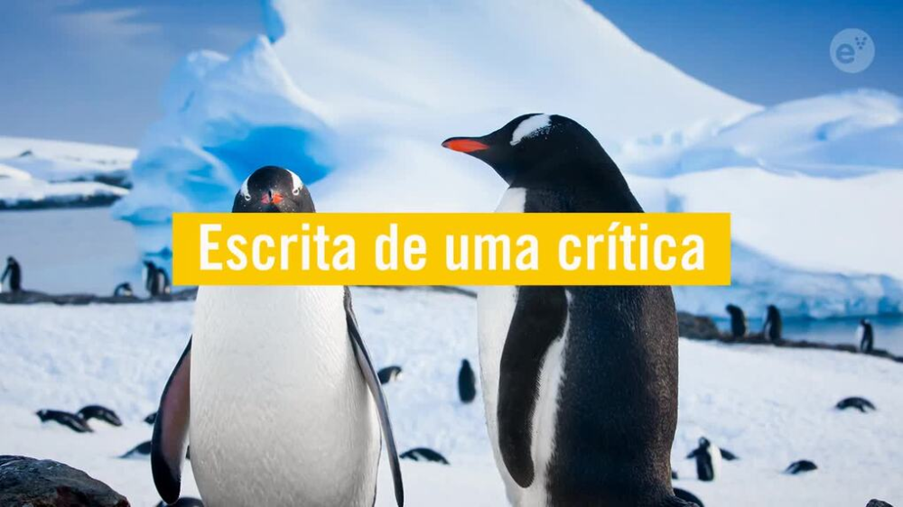 Escrita de uma crítica - Escola Virtual