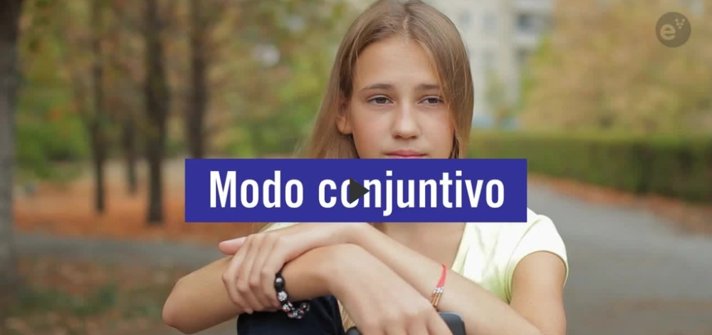 Modo conjuntivo - Escola Virtual
